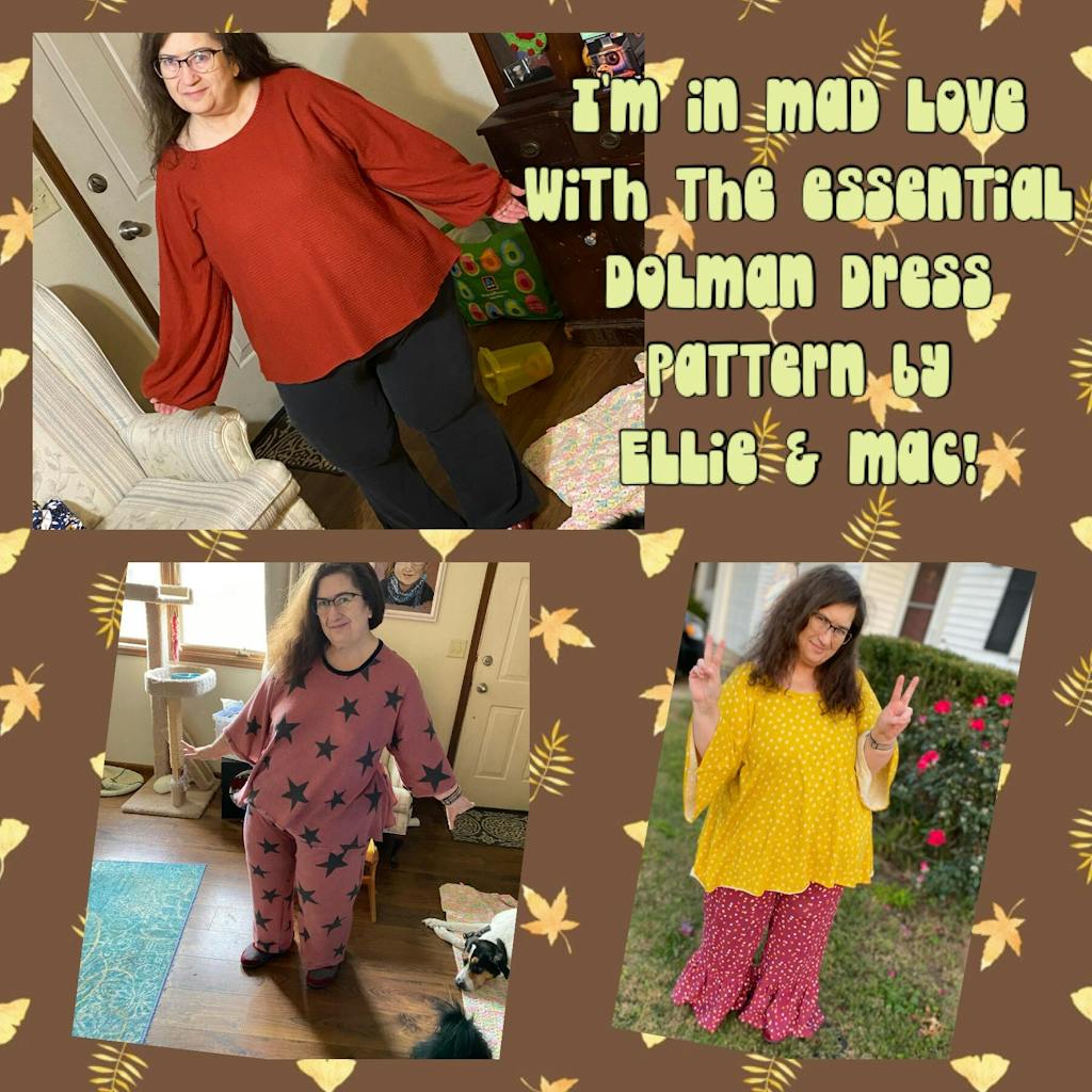 Adult Be Essential Dolman Dress