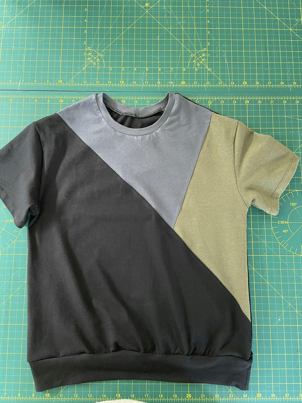 Kids Color-Block My Way Hoodie & Top Sewing Pattern