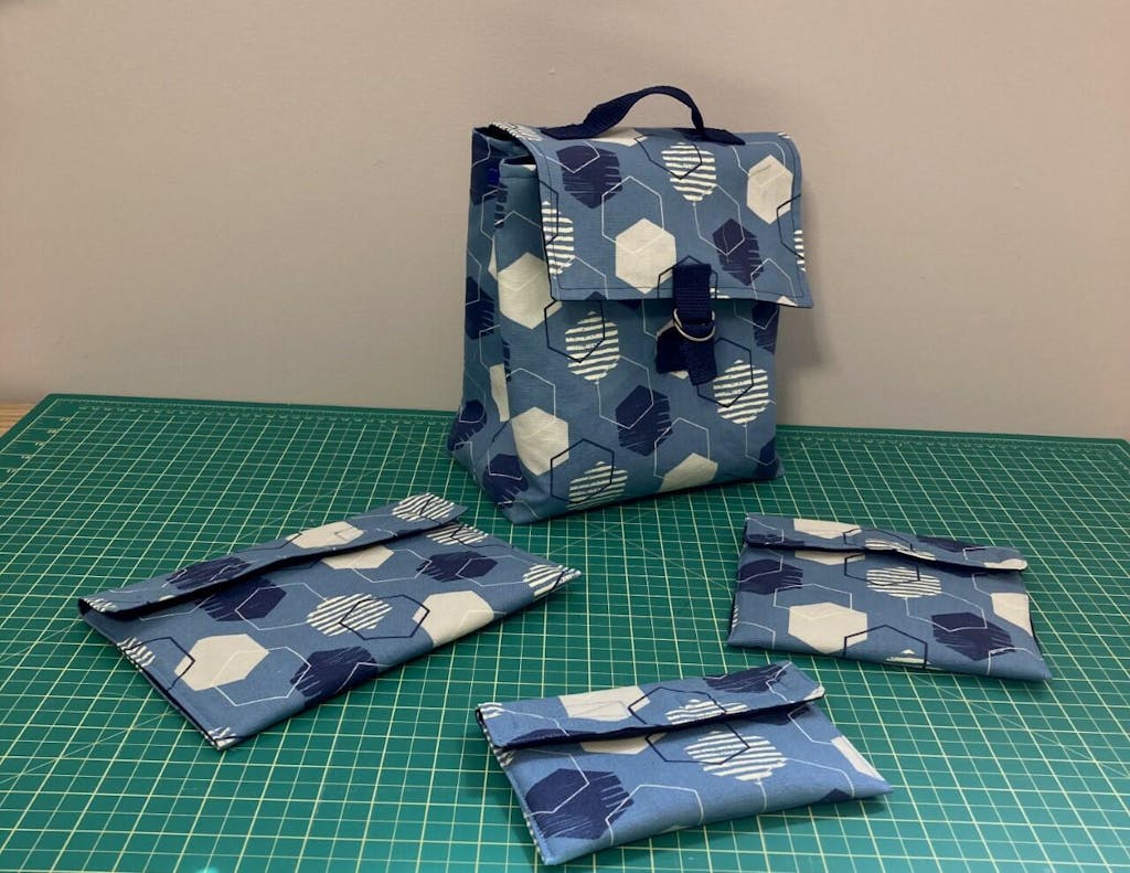 Reusable Snack Bag Sewing Pattern