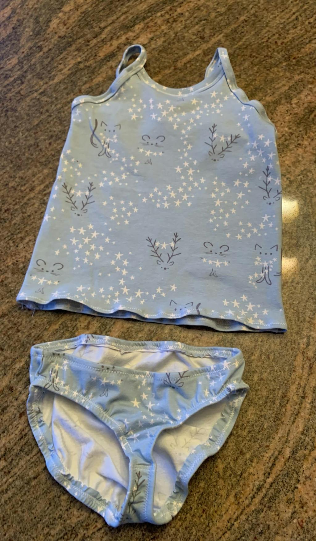Kid's Cami, Undies, & Shorts Pattern