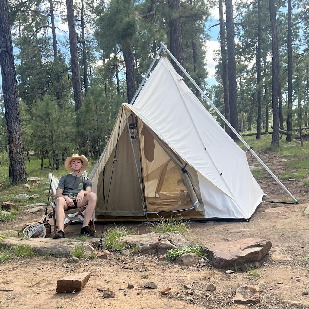 Ellis Canvas Tents: Prairie Tent - The Ultimate Cowboy Tipi