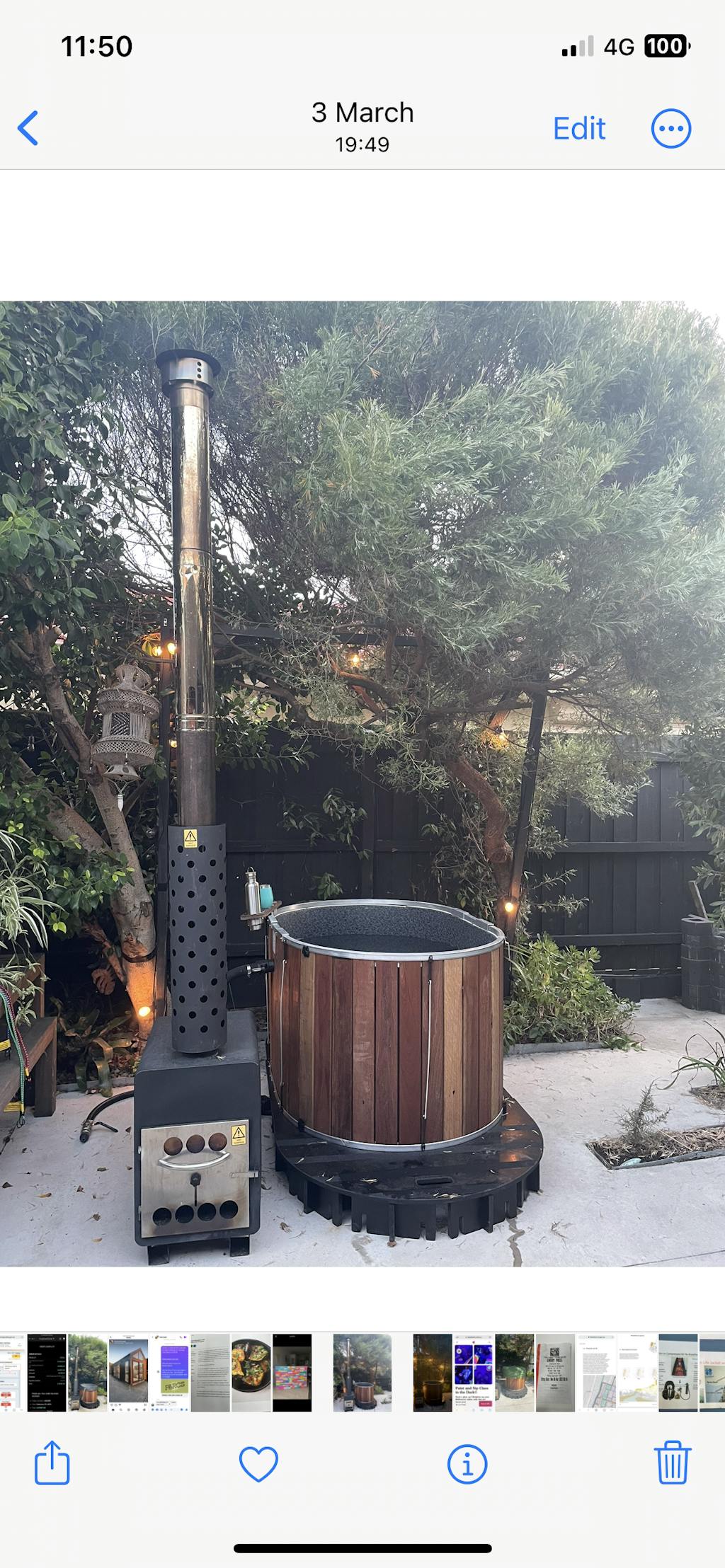 Wood-fired Hot Tub - Small Oval – Ember Hot Tubs