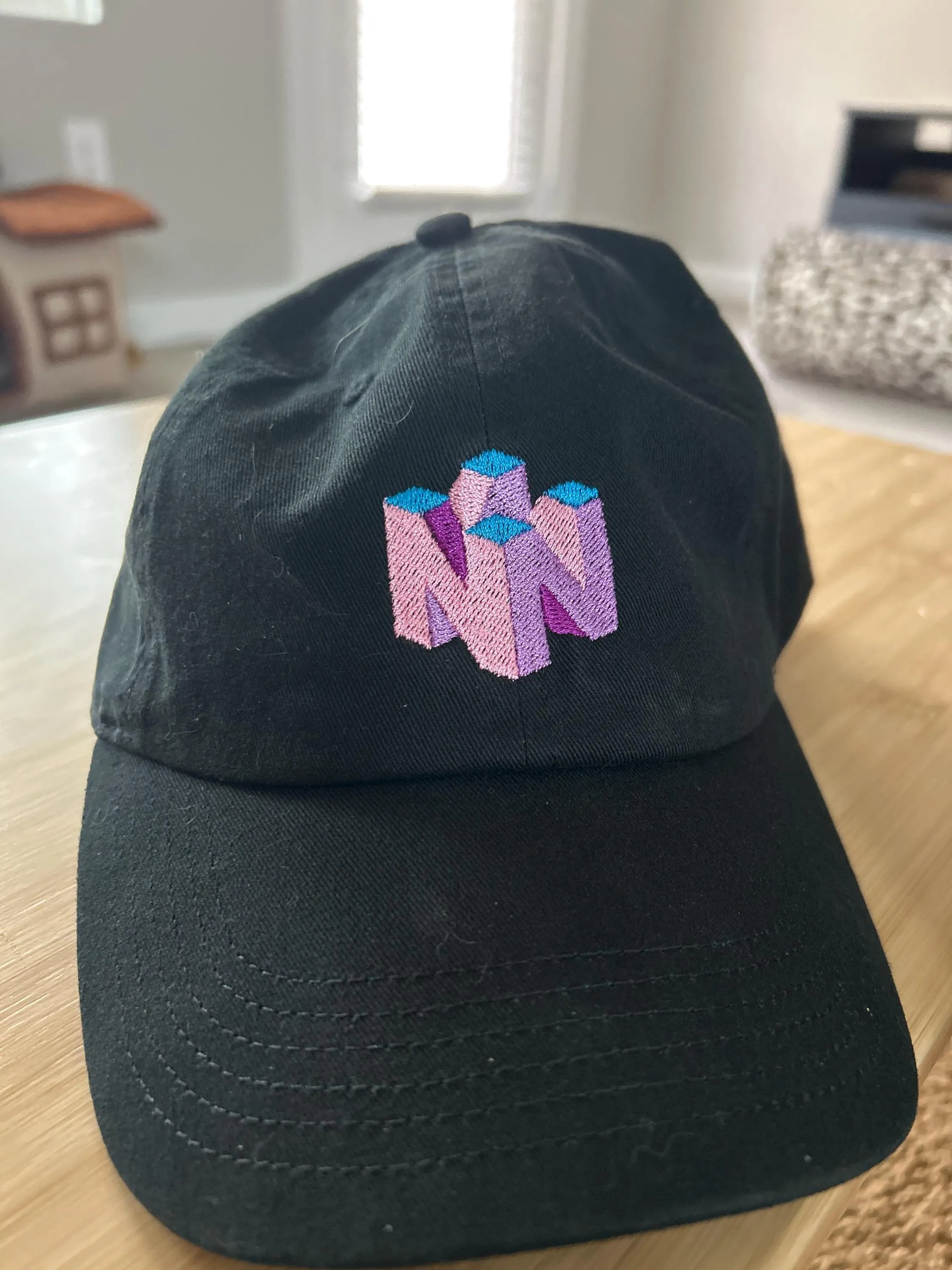 N64 Vaporwave Retro Gaming Embroidered Hat – Embroidered Dad Hats