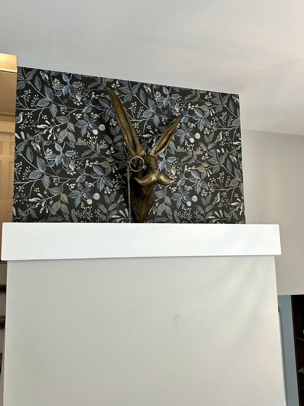 Eric the Hare - Antique Gold Frame