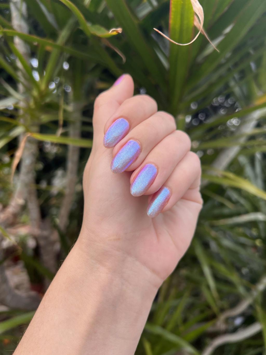 Lament - Aqua shimmer nail polish – EmilydeMolly