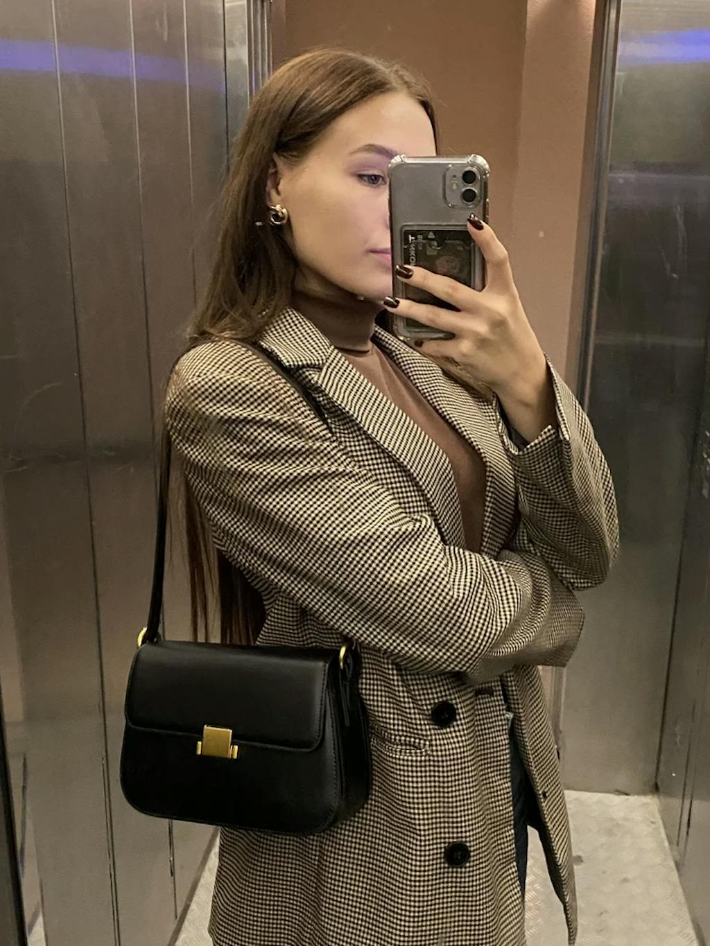 Bolsa Box Transversal em Couro Legítimo Camille – Emma Leblanc