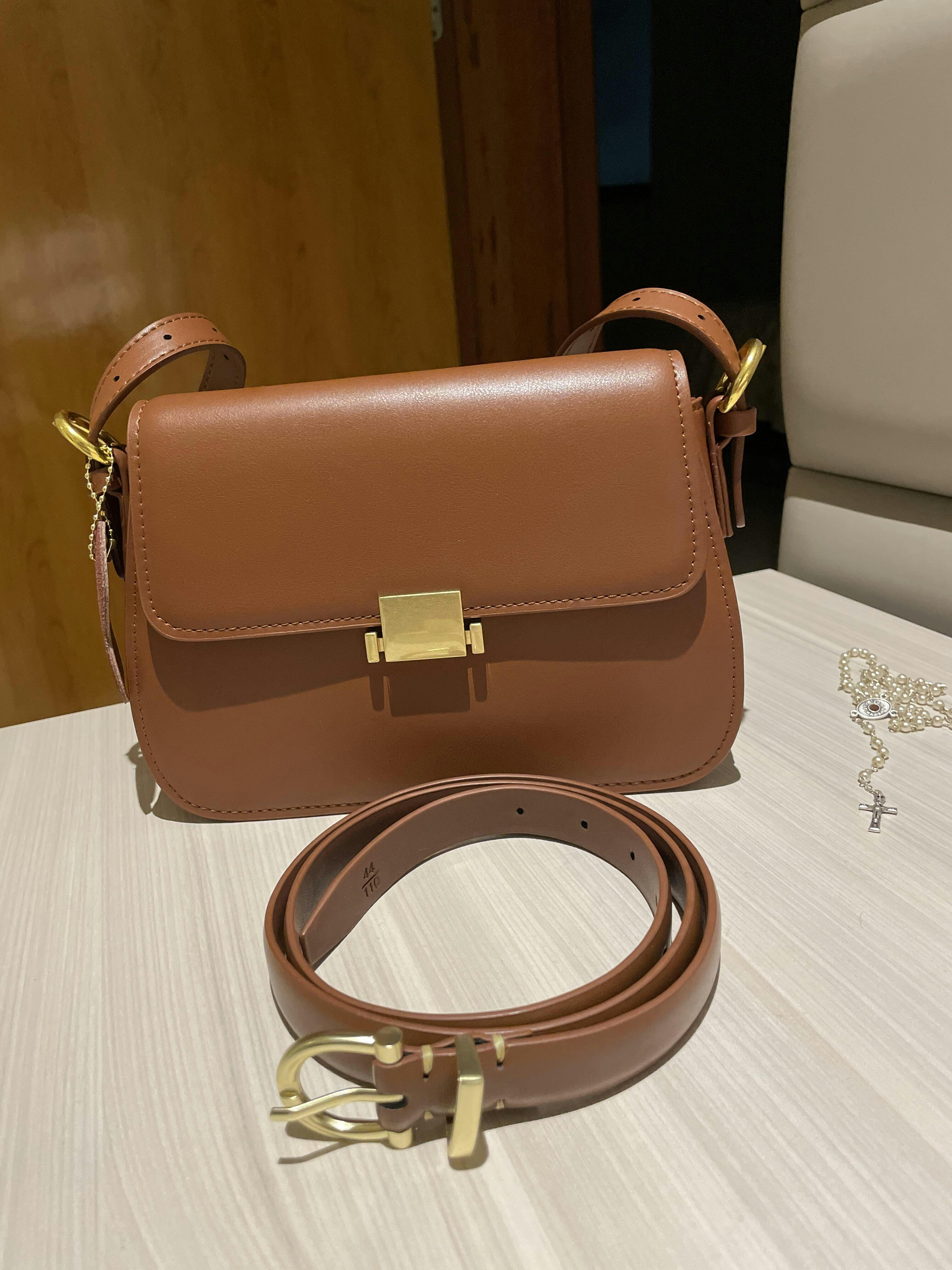 Bolsa Box Transversal em Couro Legítimo Camille – Emma Leblanc