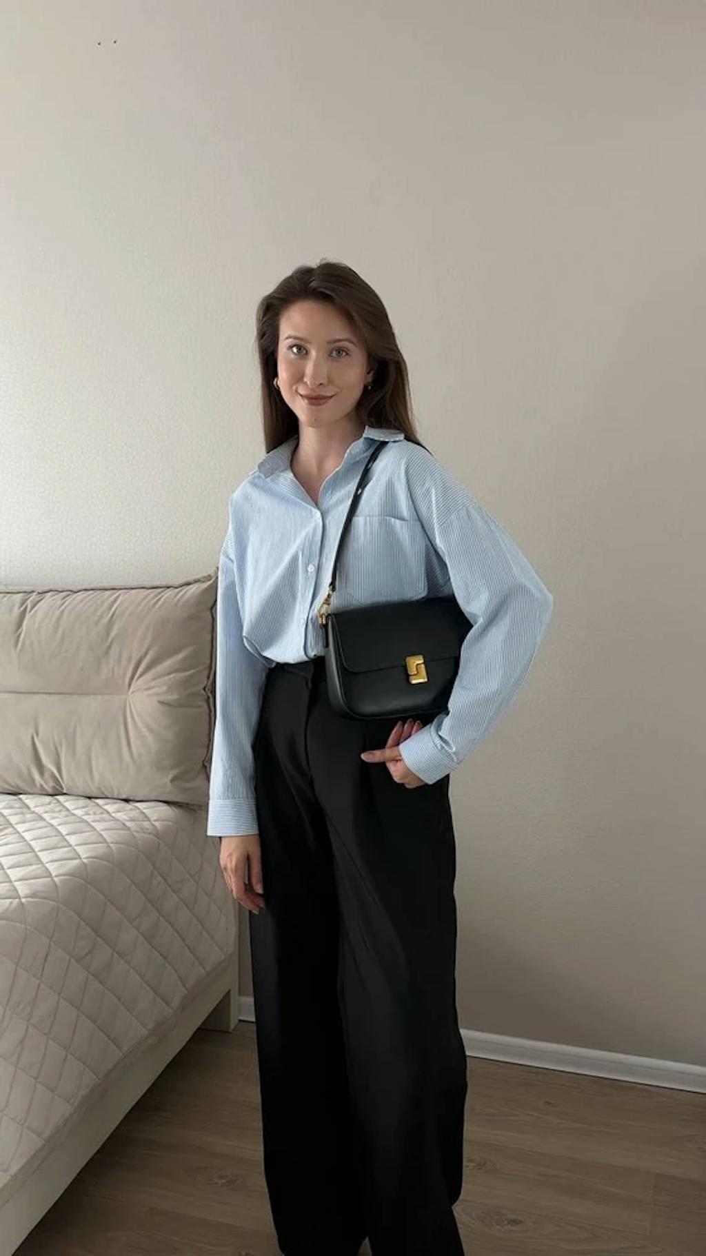 Bolsa Transversal Box Couro Legítimo Toronto – Emma Leblanc