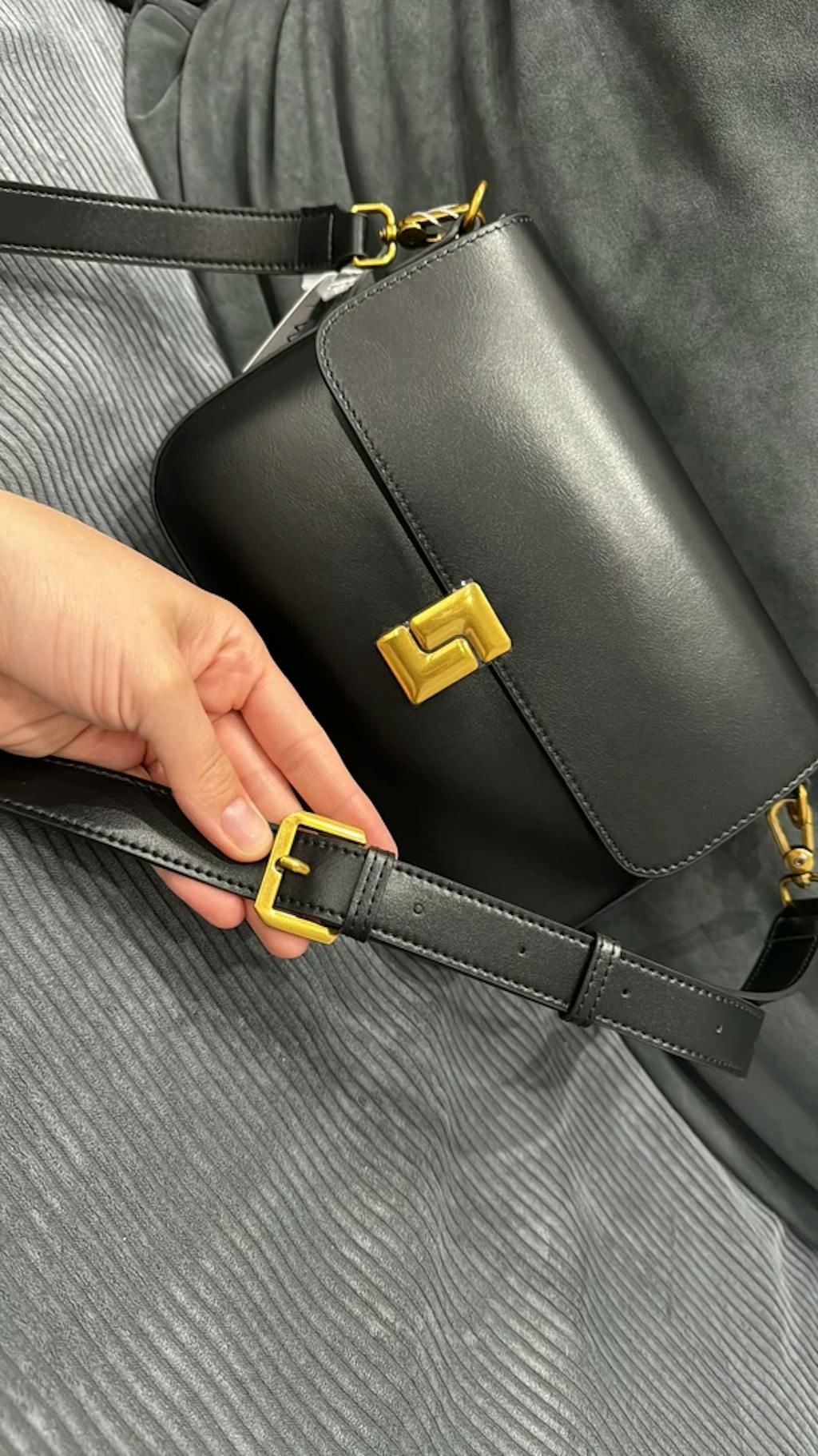 Bolsa Transversal Box Couro Legítimo Toronto – Emma Leblanc