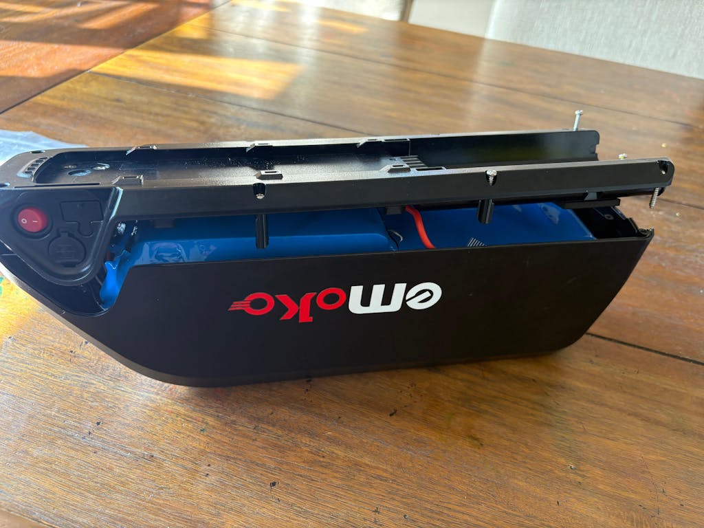 Emoko C91 Full-Suspension 20-inch Fat Tire Electric Bike Removable 20ah ...