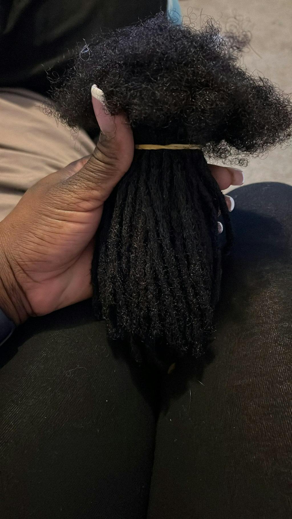 Micro Dreadlock extensions. 100% Human Hair Dreadlocks Handmade Locs ...