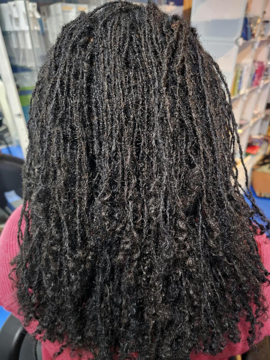 Extra Small Loc Extensions | 100% Afro Kinky Human Hair Dreadlocks Ext ...