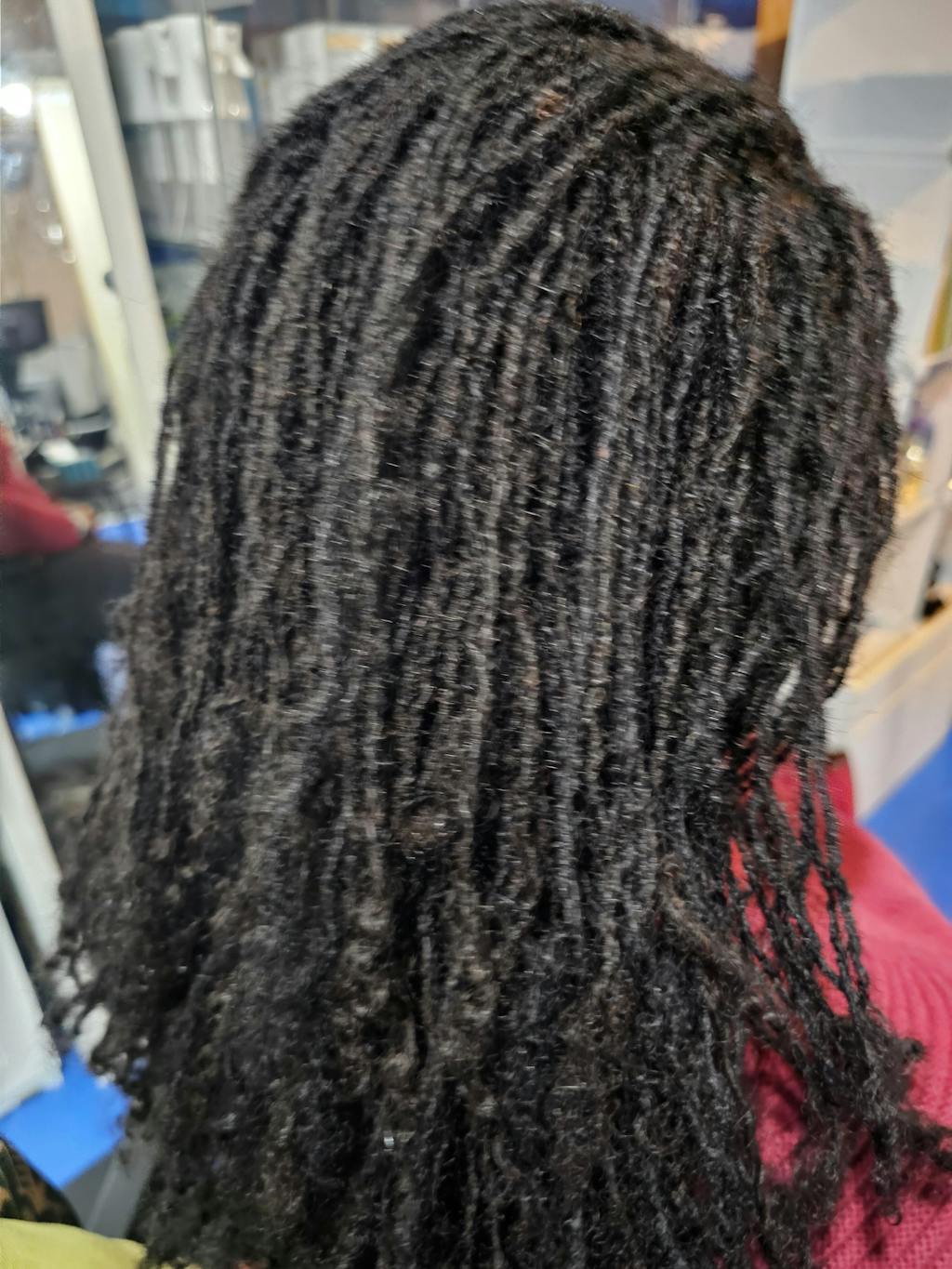 Extra Small Loc Extensions | 100% Afro Kinky Human Hair Dreadlocks Ext ...