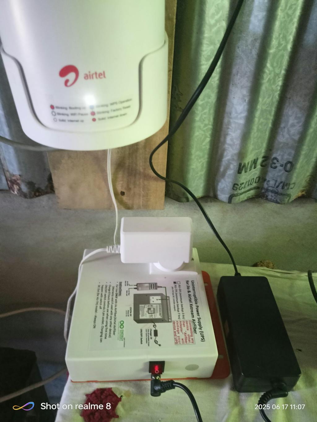 Jio AirFiber, Airtel Airfiber UPS - 3hrs/7hrs, up to 36 months Warrant ...