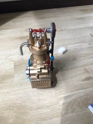 Car Engine Assembly Kit Single-cylinder Engine Build Kit Gift Toy ...