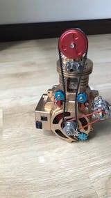 Car Engine Assembly Kit Single-cylinder Engine Build Kit Gift Toy ...