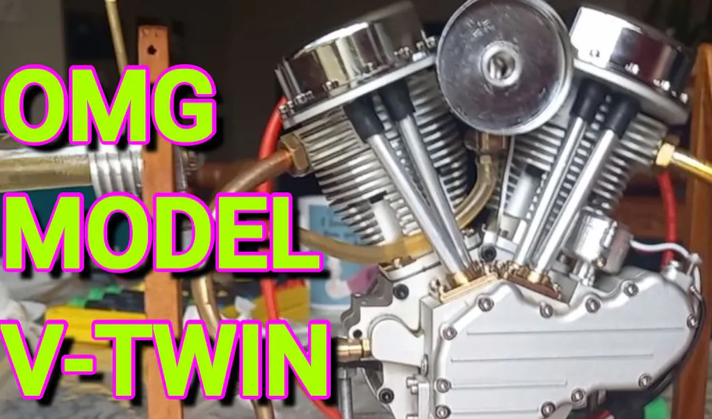 CISON FG-VT9 9cc V2 Engine V-Twin Dual Cylinder 4-Stroke Air-Cooled Ga ...