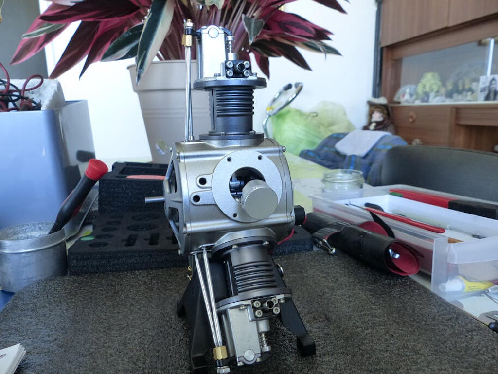 5 Cylinder Radial Engine Model Kit that Works - Build Your Own Radial ...