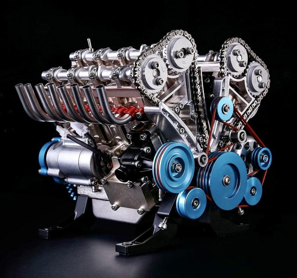 V8 Engine Model Kit that Works - Build Your Own V8 Engine - TECHING 1 ...
