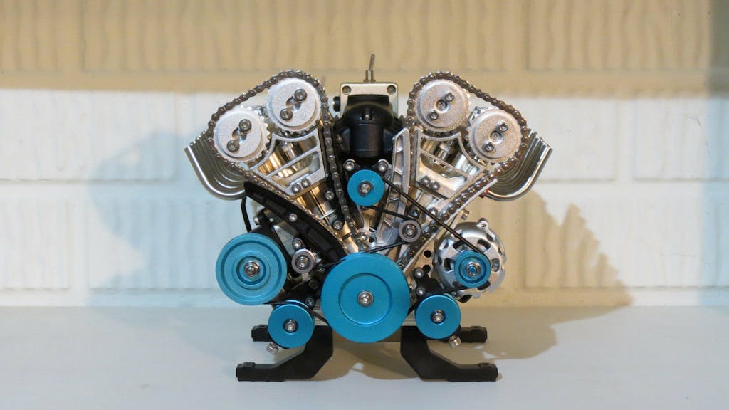 V8 Engine Model Kit that Works - Build Your Own V8 Engine - TECHING 1 ...