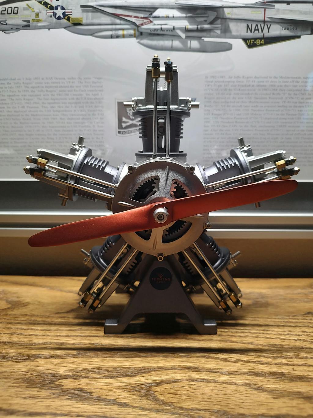 5 Cylinder Radial Engine Model Kit that Works - Build Your Own Radial ...