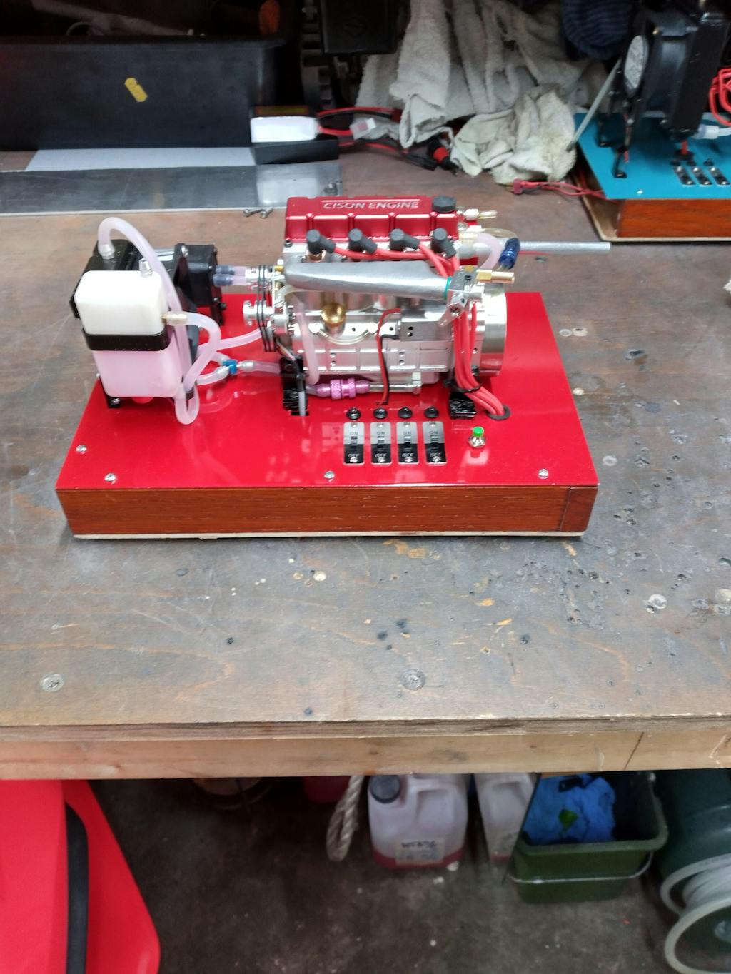 CISON L4-175 17.5cc OHV L4 RC Gasoline Engine Model 8,000rpm - EngineDIY