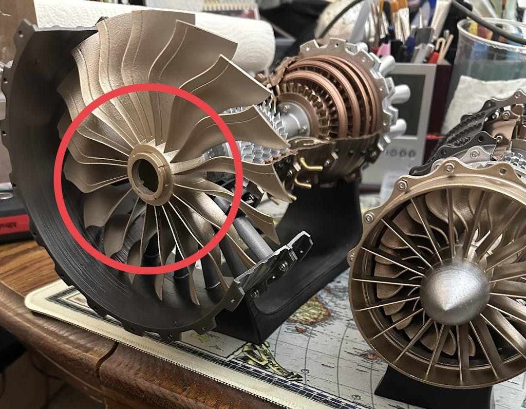 Trent 900 1: 20 Scale Turbofan Engine Model Kit - Build Your Own Jet ...