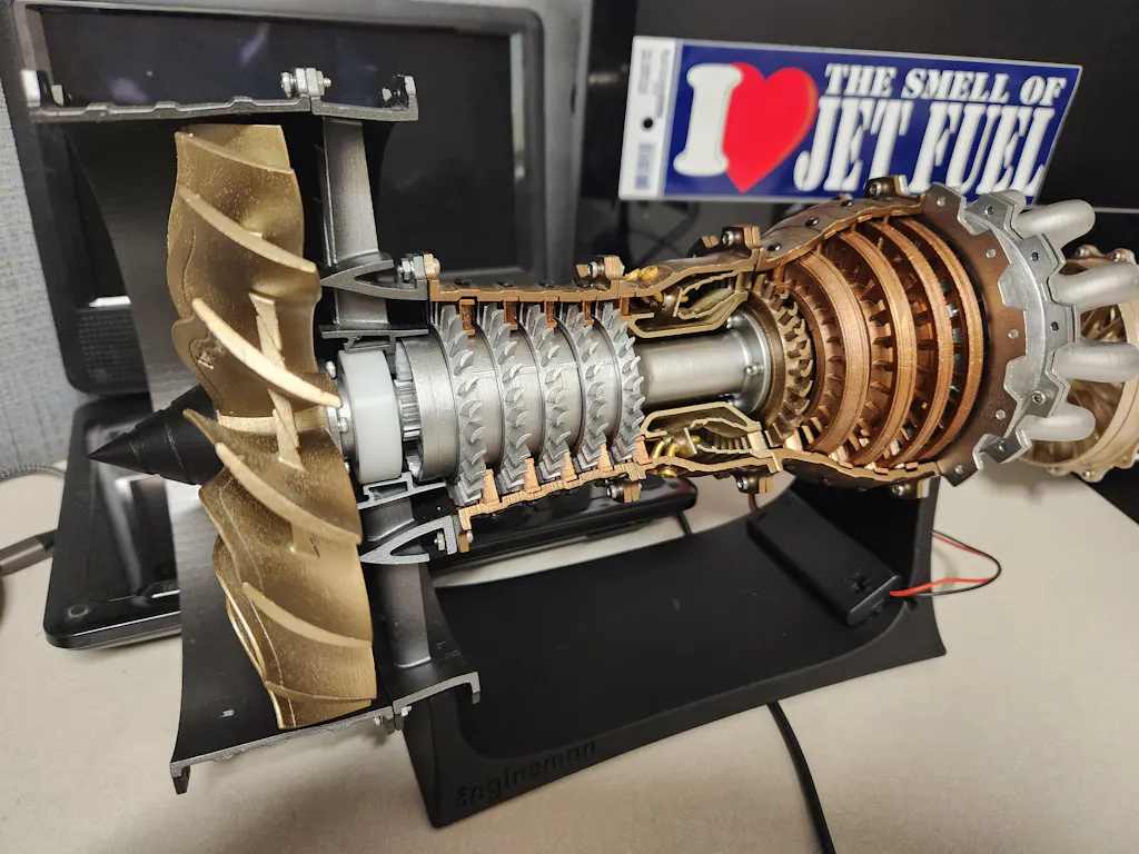 Trent 900 1: 20 Scale Turbofan Engine Model Kit - Build Your Own Jet ...