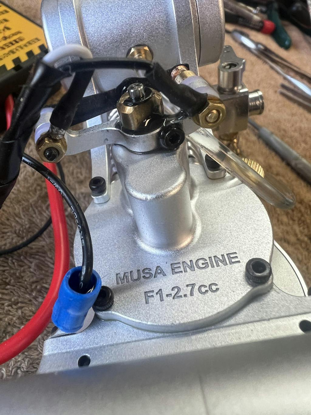 MUSA F1-2.7cc Mini OHV Vertical Single-Cylinder Four-Stroke Air Cooled ...