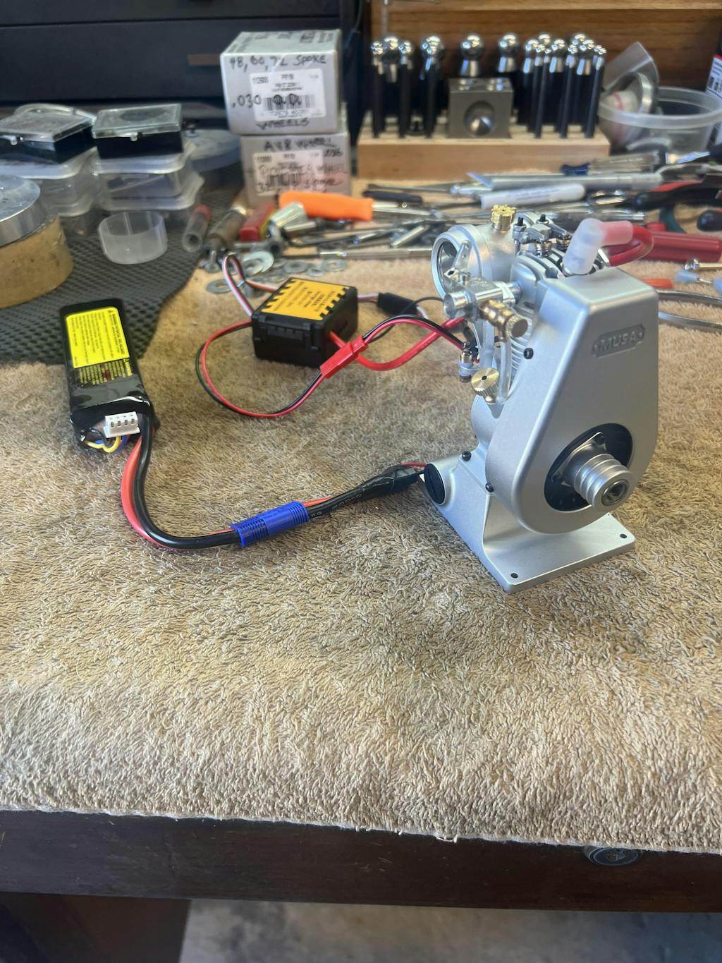 MUSA F1-2.7cc Mini OHV Vertical Single-Cylinder Four-Stroke Air Cooled ...