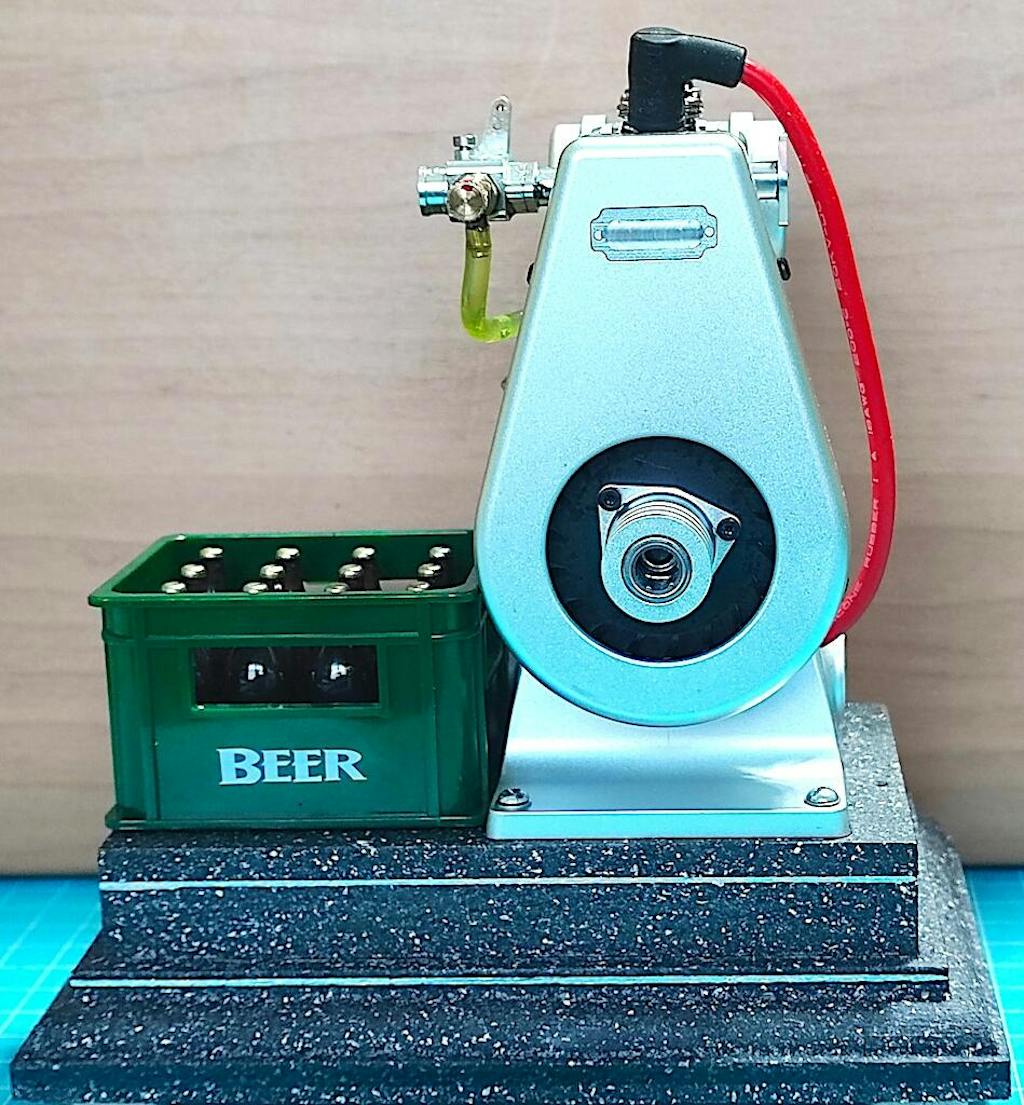 MUSA F1-2.7cc Mini OHV Vertical Single-Cylinder Four-Stroke Air Cooled ...