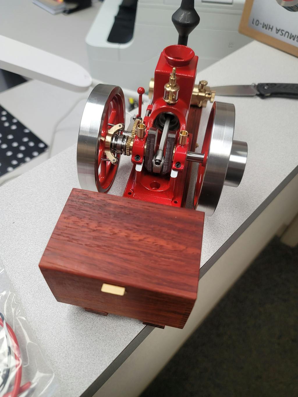 RETROL HM-01 7cc Antique Hit and Miss Engine 4-stroke Stationary Engin ...