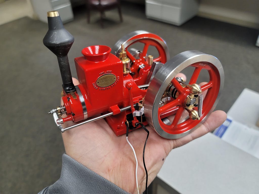 RETROL HM-01 7cc Antique Hit and Miss Engine 4-stroke Stationary Engin ...