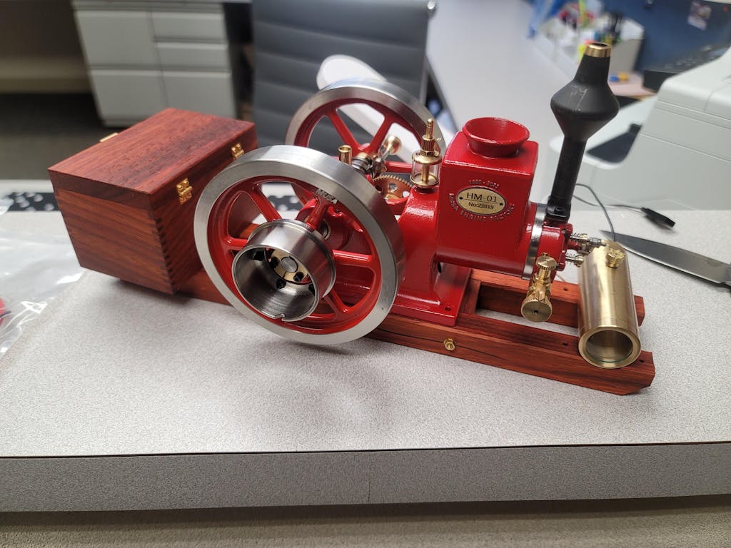 RETROL HM-01 7cc Antique Hit and Miss Engine 4-stroke Stationary Engin– EngineDIY