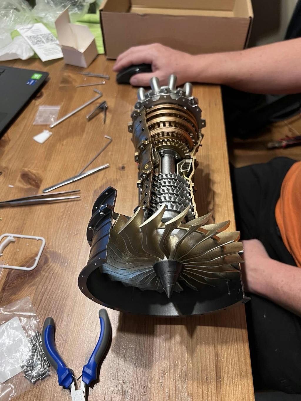 Trent 900 1: 20 Scale Turbofan Engine Model Kit - Build Your Own Jet ...