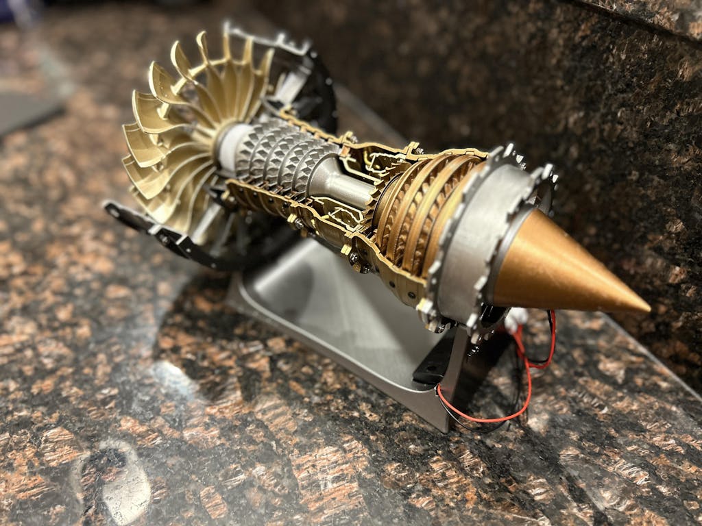 Trent 900 1: 20 Scale Turbofan Engine Model Kit - Build Your Own Jet ...