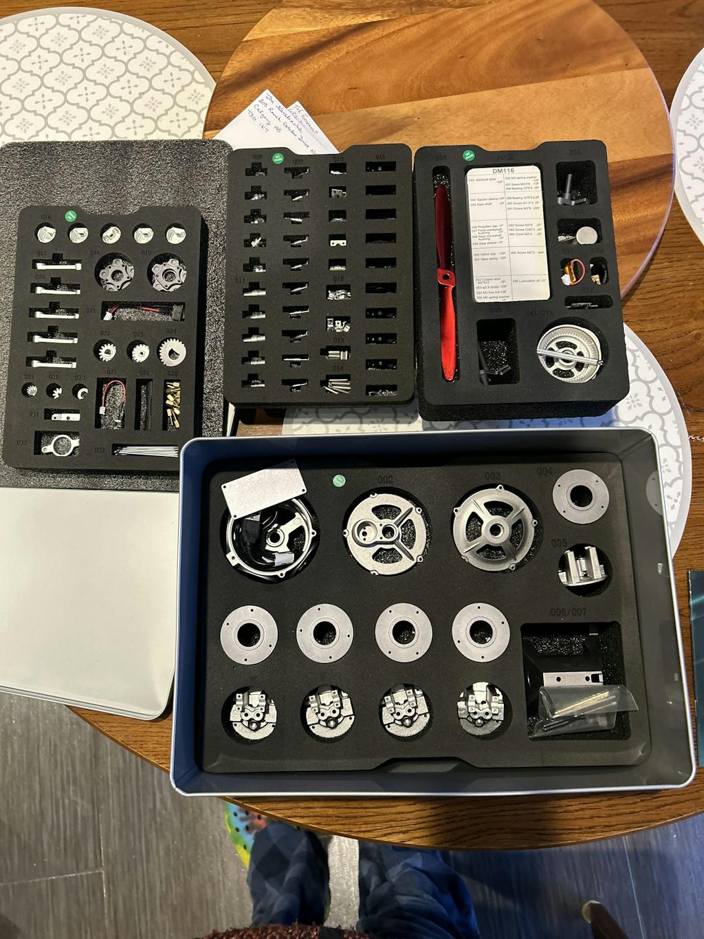 5 Cylinder Radial Engine Model Kit that Works - Build Your Own Radial ...