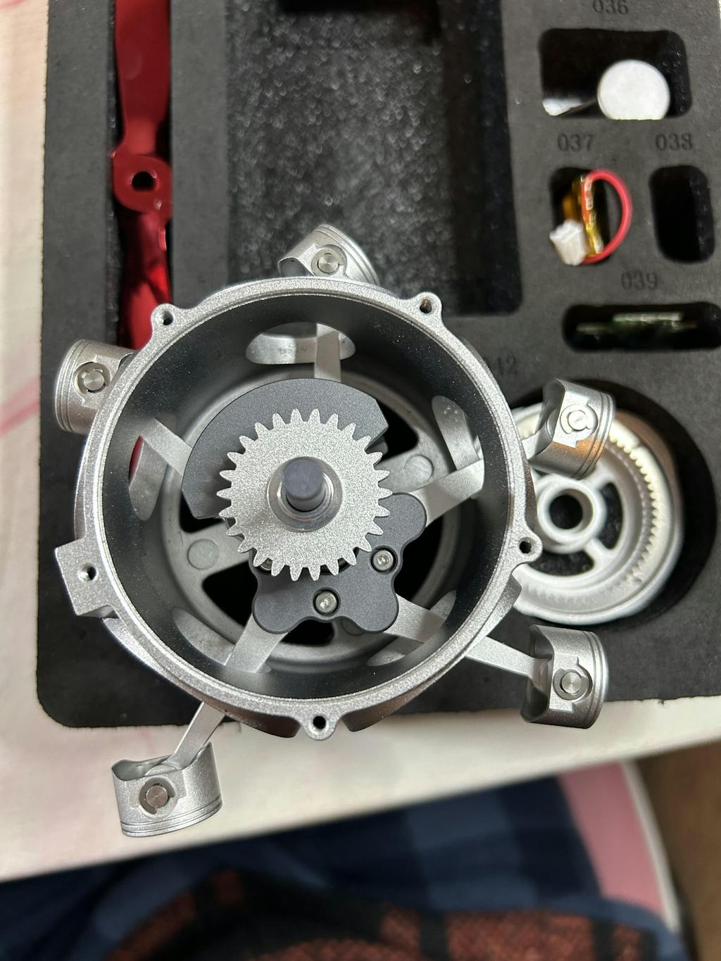 5 Cylinder Radial Engine Model Kit that Works - Build Your Own Radial ...