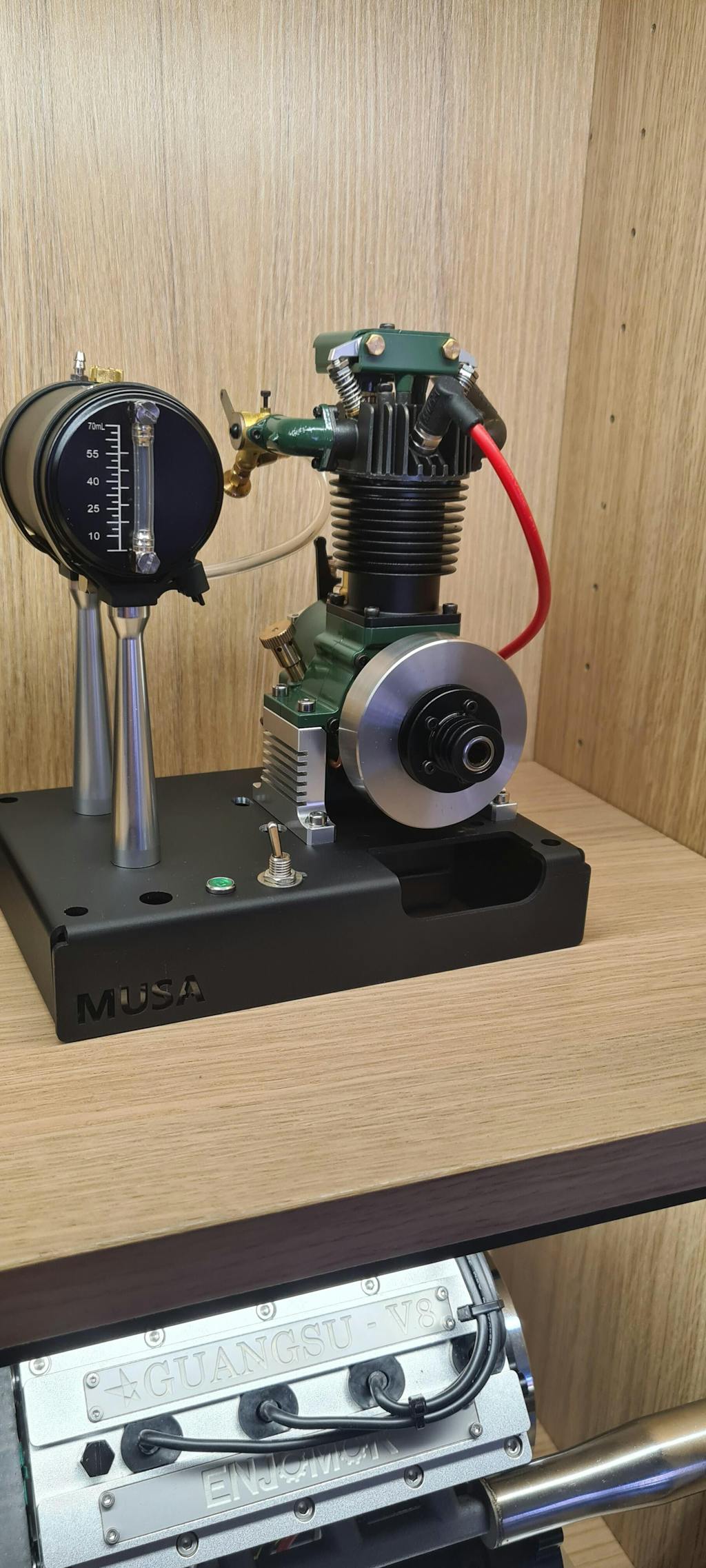 MUSA Engine FV1A KW-OHV 7cc Vertical Single Cylinder 4 Stroke Air Cool ...