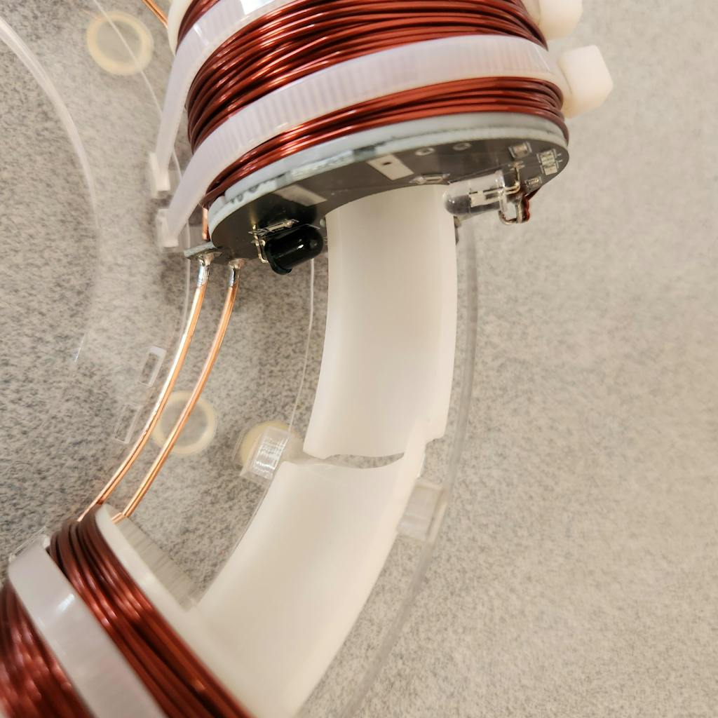 Stark 6 Coils Ring Accelerator Cyclotron High-tech Physics Model ...