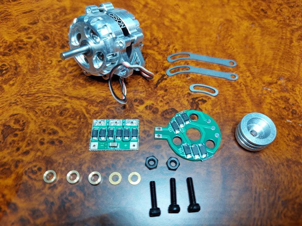 CISON Mini DC Generator + Rectifier + Fixed Bracket DIY Modification A ...