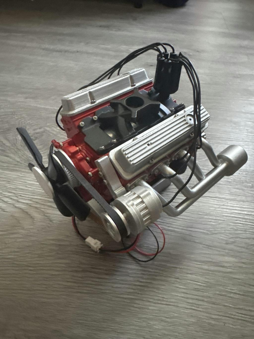 ENJOMOR V8 Engine Model Kit that Works - Build Your Own V8 Engine ...