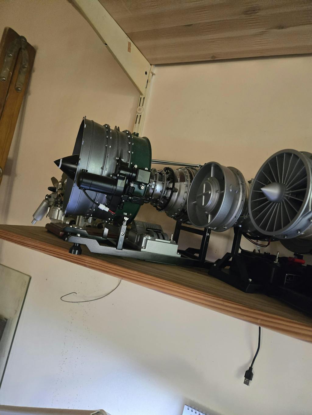 TECHING Full Metal Working Turboshaft Engine Model Kit - Build Your Own ...