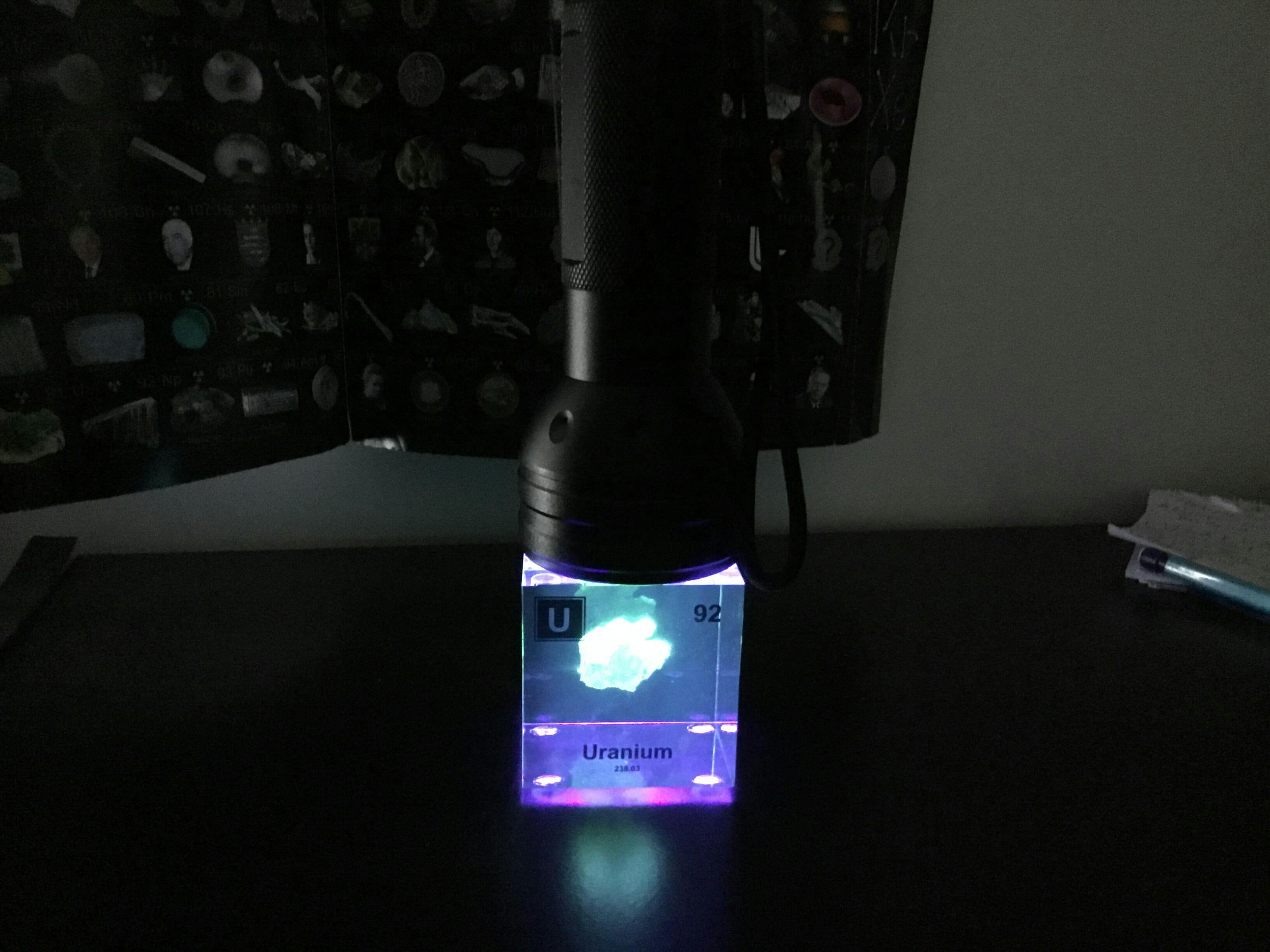 Uranium Element Cube (2inch Autunite) – Engineered Labs