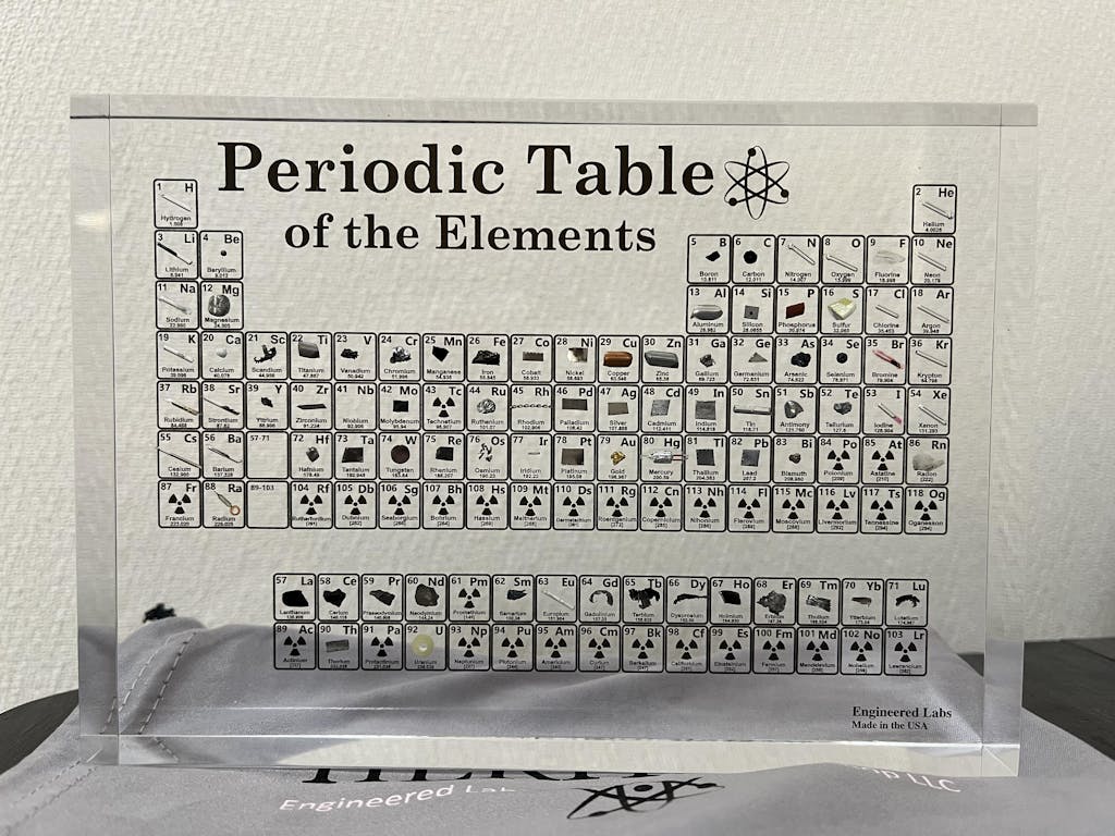 Heritage Periodic Table: Collector's Edition 85 Elements – Engineered Labs