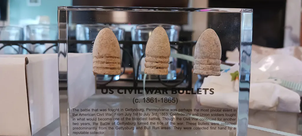 Civil War Bullets Artifact Display – Engineered Labs