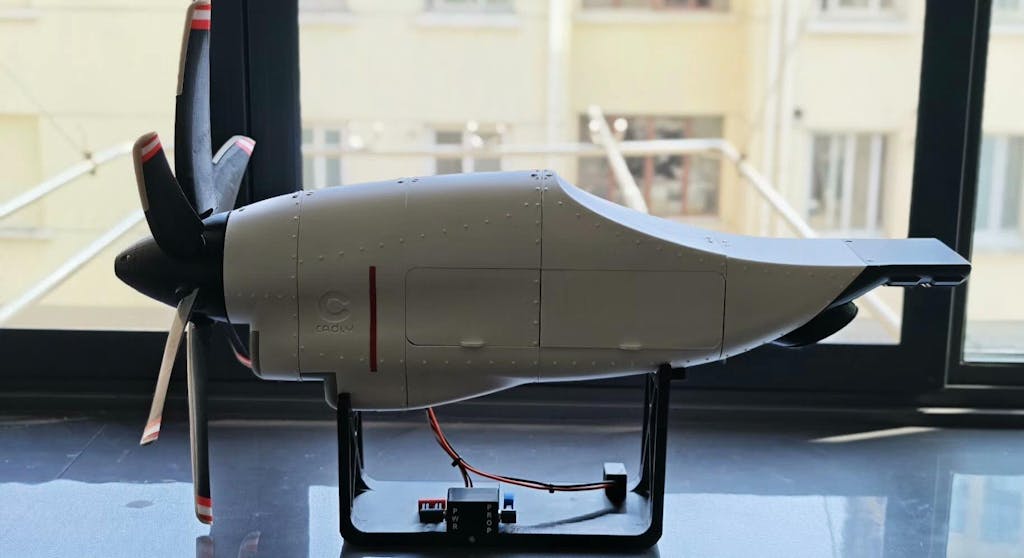 ENGINEKITOR T56-A-15 Turboprop Engine Model Engine Kit from C-130 Herc ...