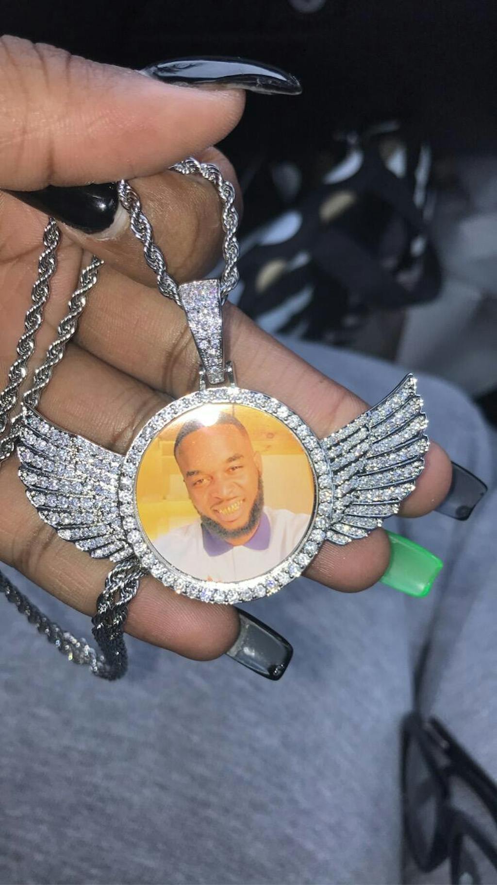 Custom Made Photo Medallions Necklace – Engraved Giftsly