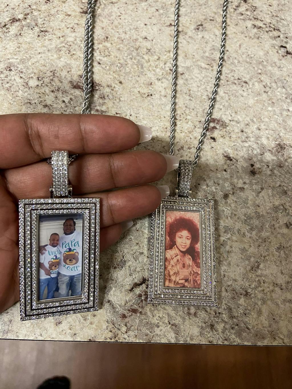 Custom Photo Necklace – Engraved Giftsly