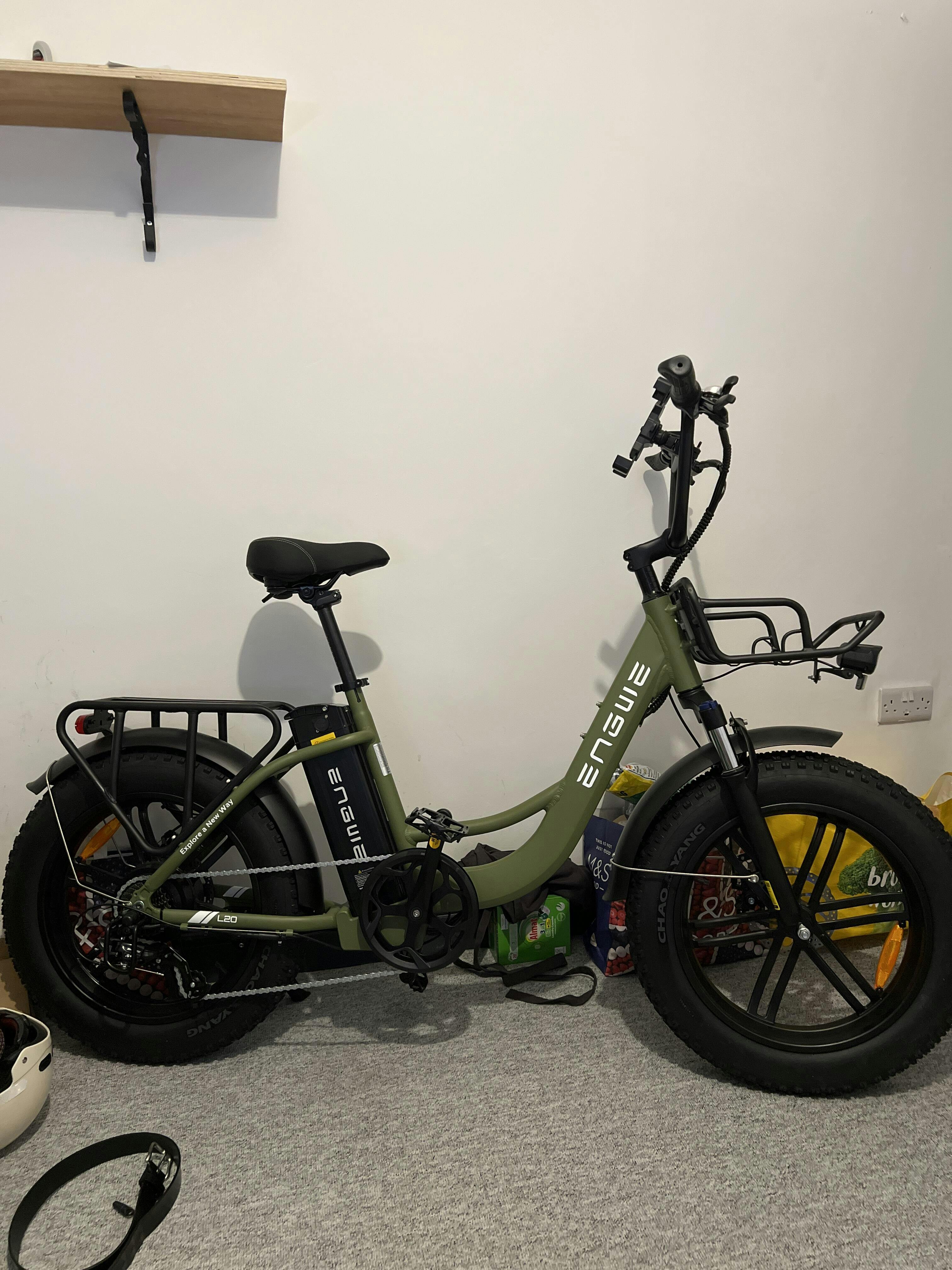 Engwe L20 250W Step-thru Fat Tire Ebike|140KM Long Range – engwe uk